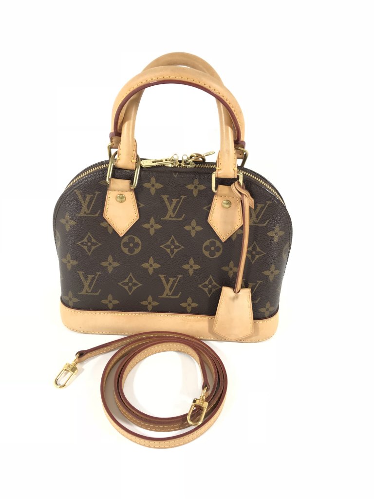 Louis Vuitton Alma BB Monogram Canvas Lyxen se